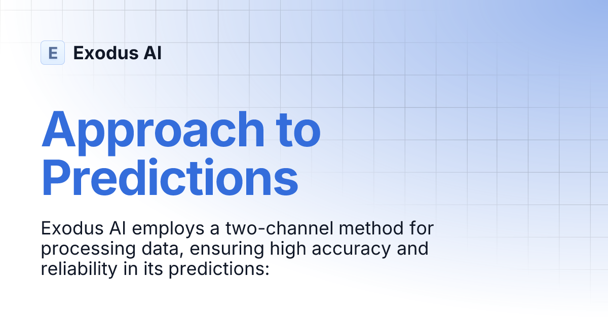 Approach to Predictions | Exodus AI